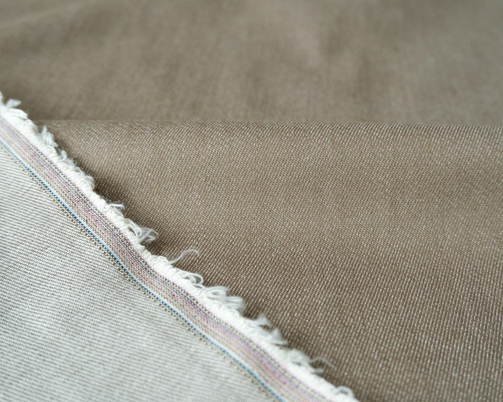 Olive - Brushed Cotton Denim | Lyrical Fabrics