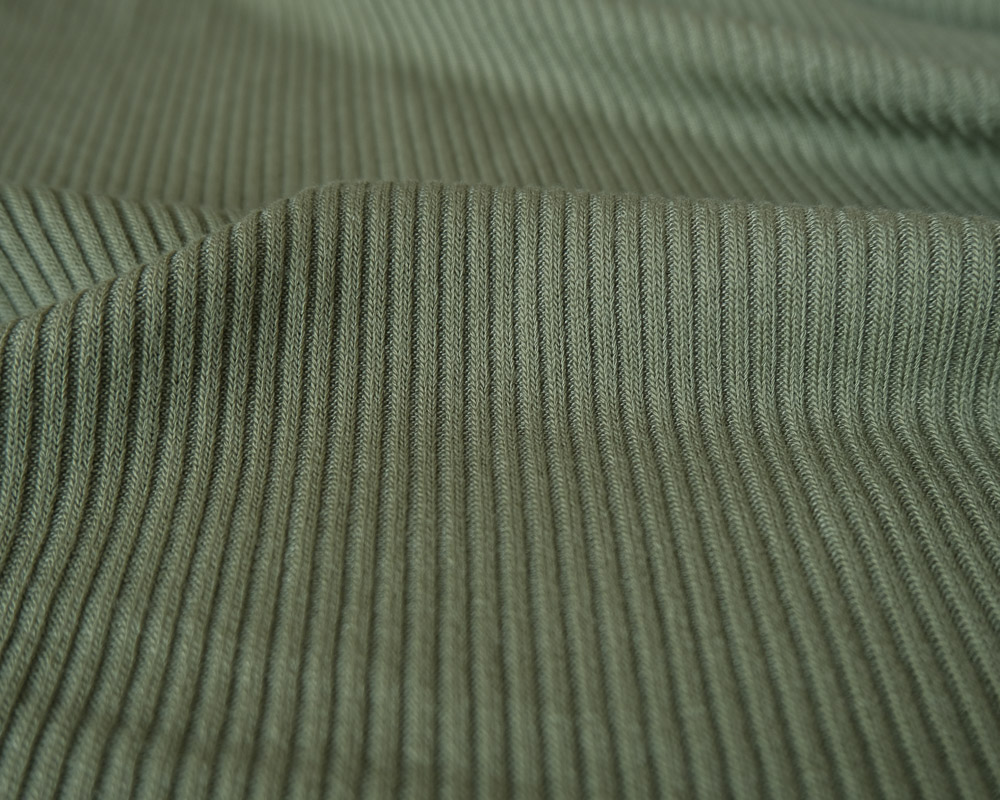 R179 - 0.61Y - Moss - Lyocell Sweater Rib | Lyrical Fabrics