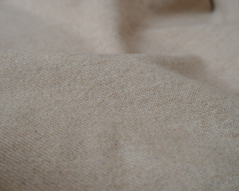 Heathered Oat - Wool Gabardine | Lyrical Fabrics