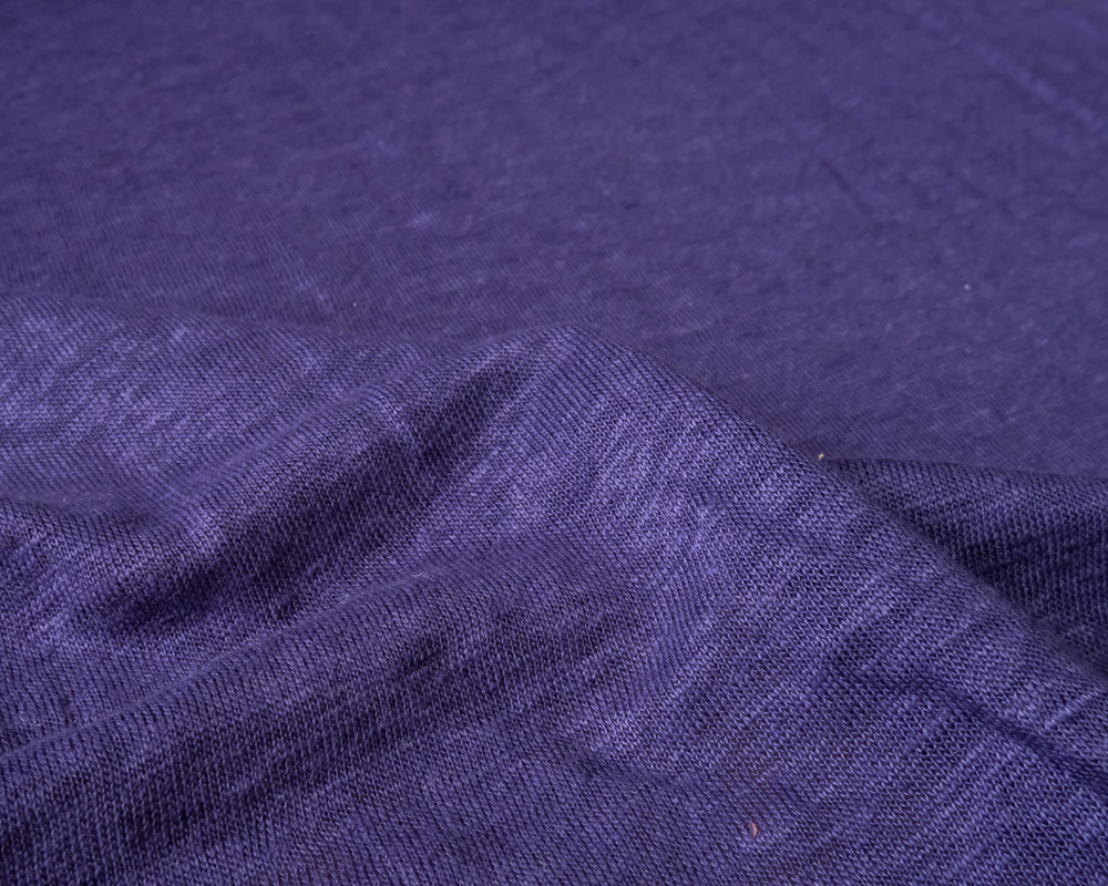 Violet - Linen Jersey | Lyrical Fabrics